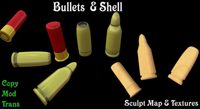 Second Life Marketplace - Bullets & Shell